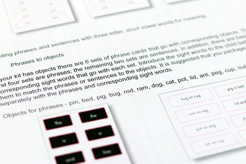 Short Phonetic Reading Series (Pink Reading Series) | ETC Montessori