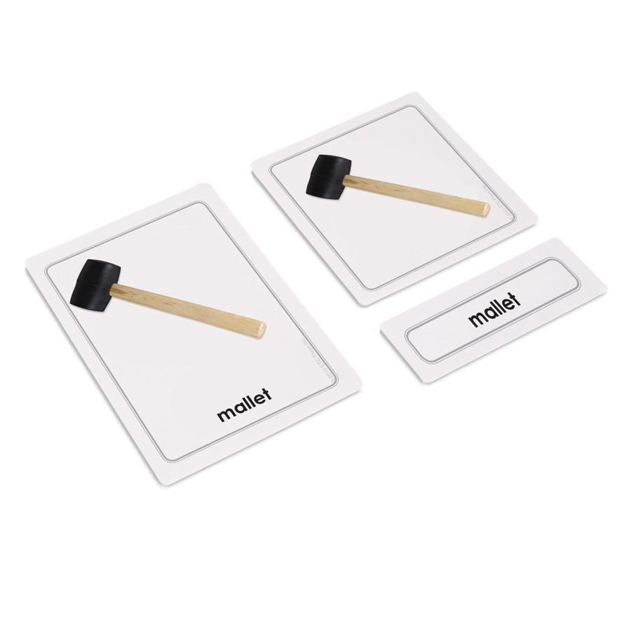 Tools 3 Part Cards - ETC Montessori Online