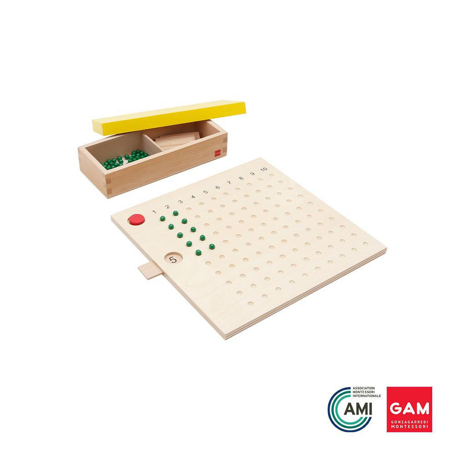Multiplication Board - ETC Montessori Online