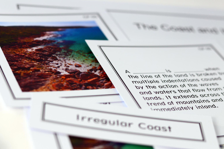 Geography Classified Nomenclature | ETC Montessori