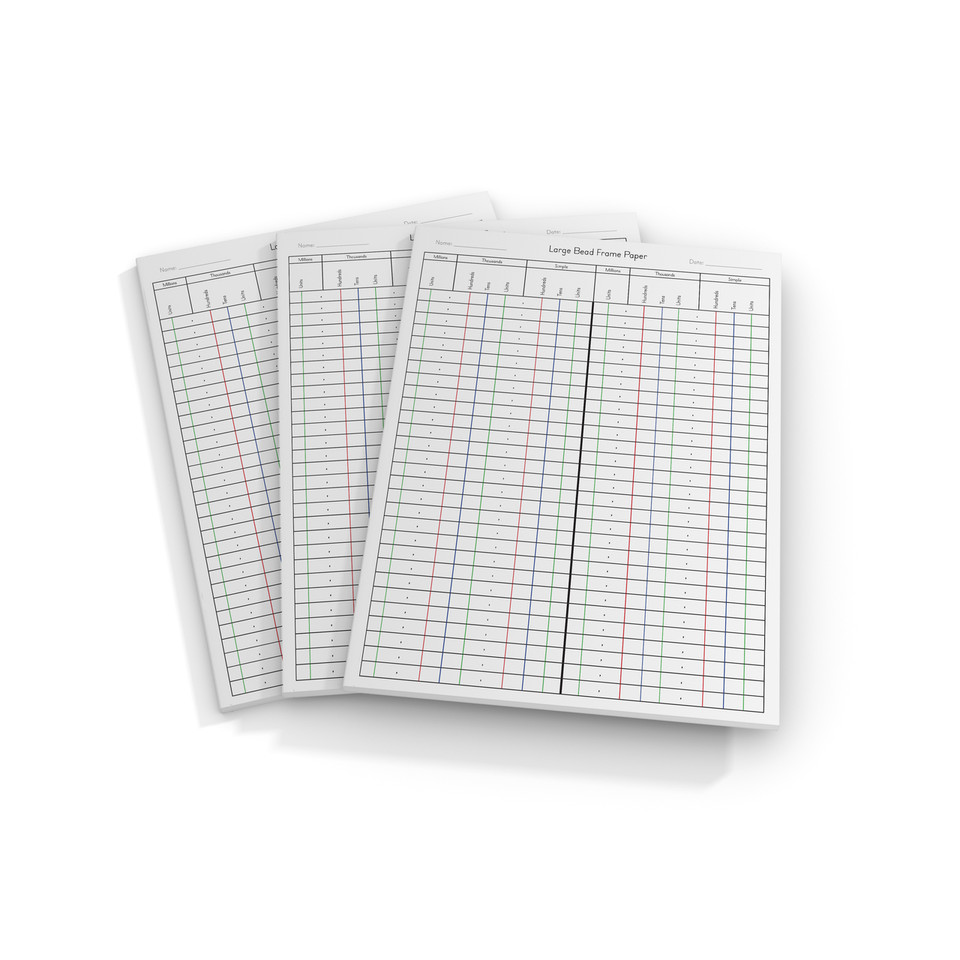 Large Bead Frame - ETC Montessori Online