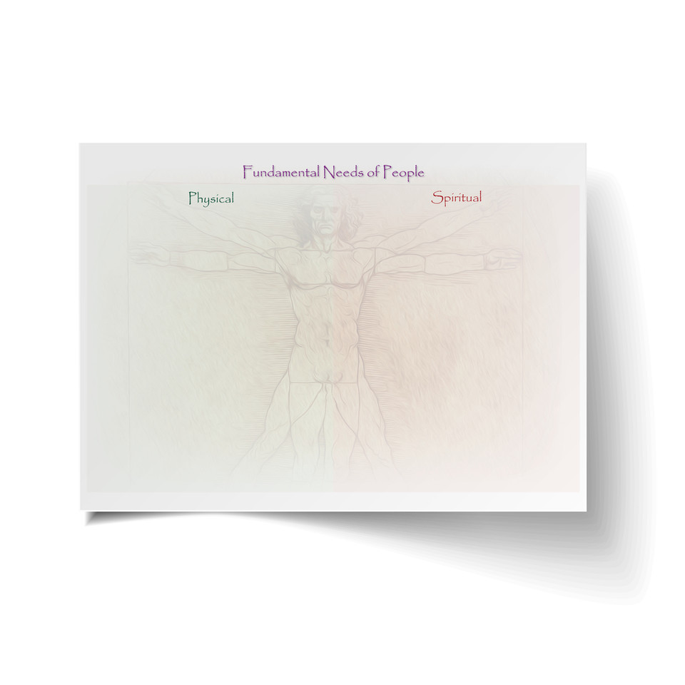 Fundamental Needs of Humans Chart | ETC Montessori