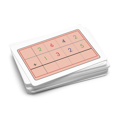 Golden Bead Task Cards - Addition - ETC Montessori Online