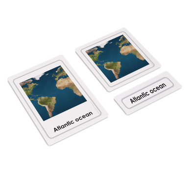 World Oceans 3 Part Cards - ETC Montessori Online