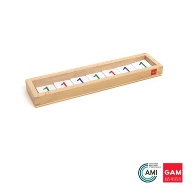 Geometric Hierarchy Number Cards - ETC Montessori Online