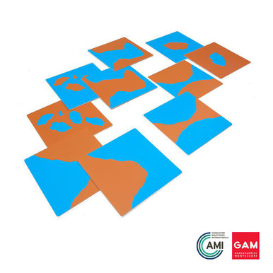 Land And Water Form Cards - ETC Montessori Online