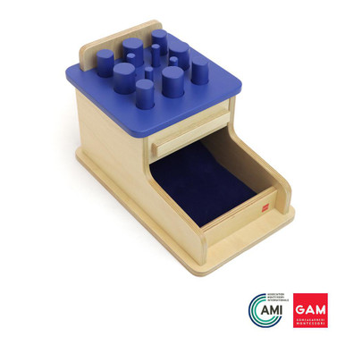 Imbucare Box with Different Cylinders - ETC Montessori Online
