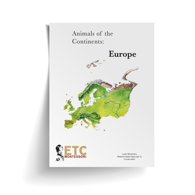 Animals of the European Continent | ETC Montessori