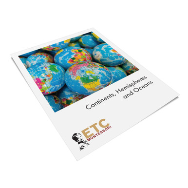 World Continents, Hemispheres and Oceans | ETC Montessori