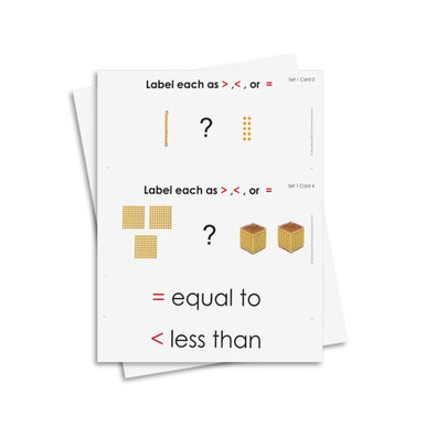 Equal, Greater, Less Than (4 Digits) Packet 1 - Homeschool Edition ...