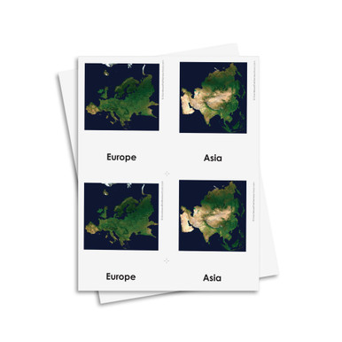 Continents, Oceans & Hemispheres - Homeschool Edition - ETC Montessori ...