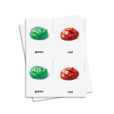 Color Identification 3 part Cards - Homeschool Edition