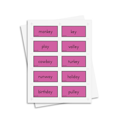 Word Study Level 6-9 | ETC Montessori