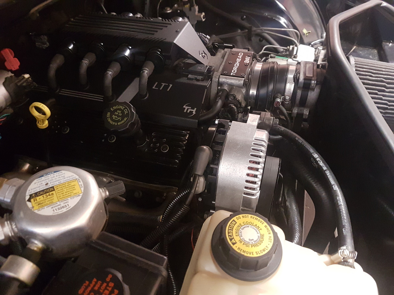 LT1 SHALLOW BODY ALTERNATOR CAST