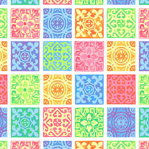 Cotton Cuts | Tropical Bird Bath by Beth Reed Designs