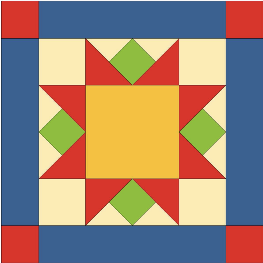 Cotton Cuts | Mystery 5-0 - Star Bright Pattern