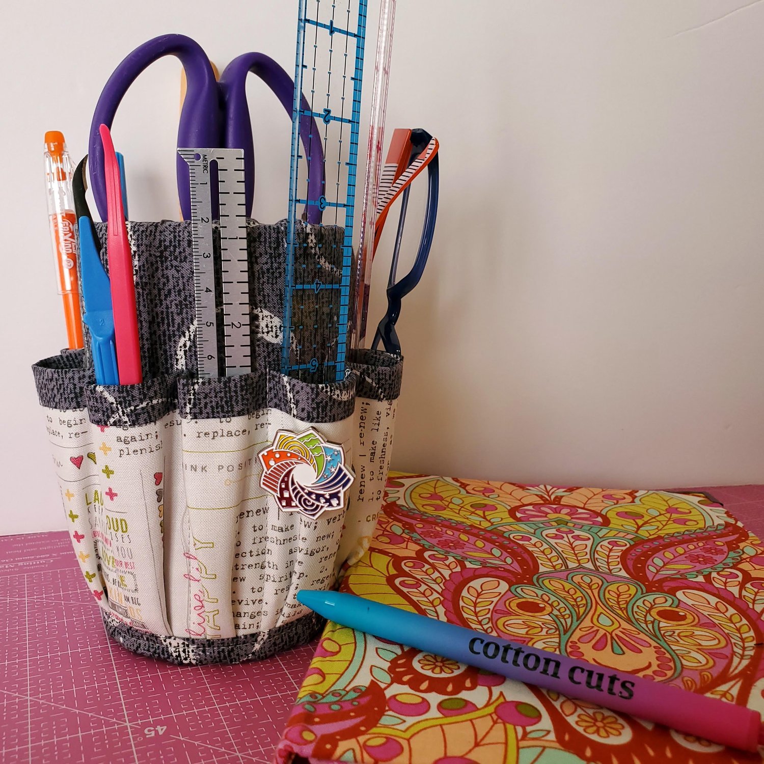 DIY Mug Caddy - Cotton Cuts