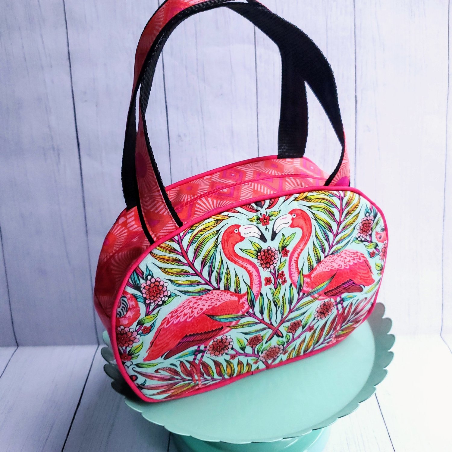 Flamingo Purse - Cotton Cuts