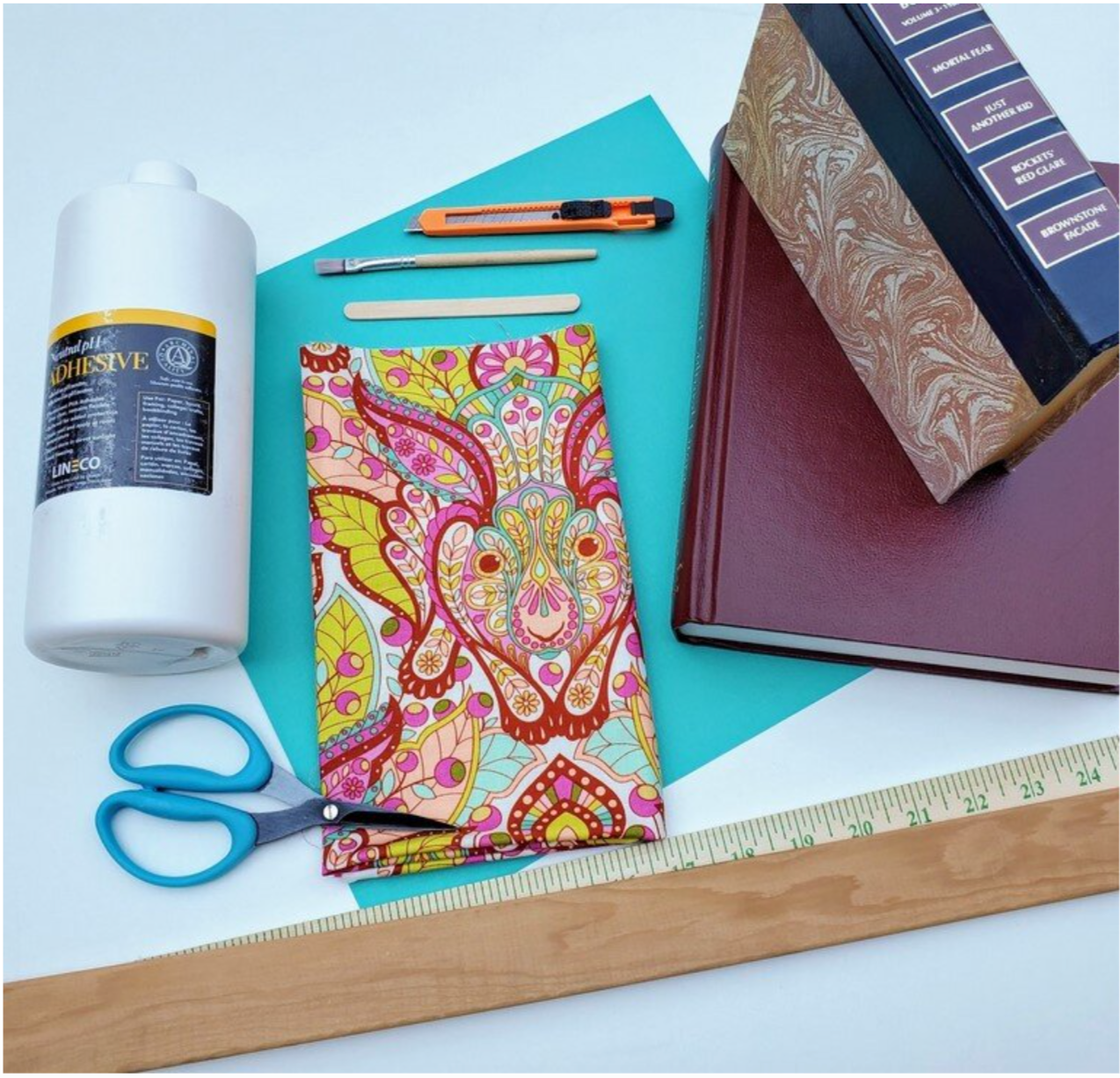 DIY Fabric Covered Book Box - Cotton Cuts