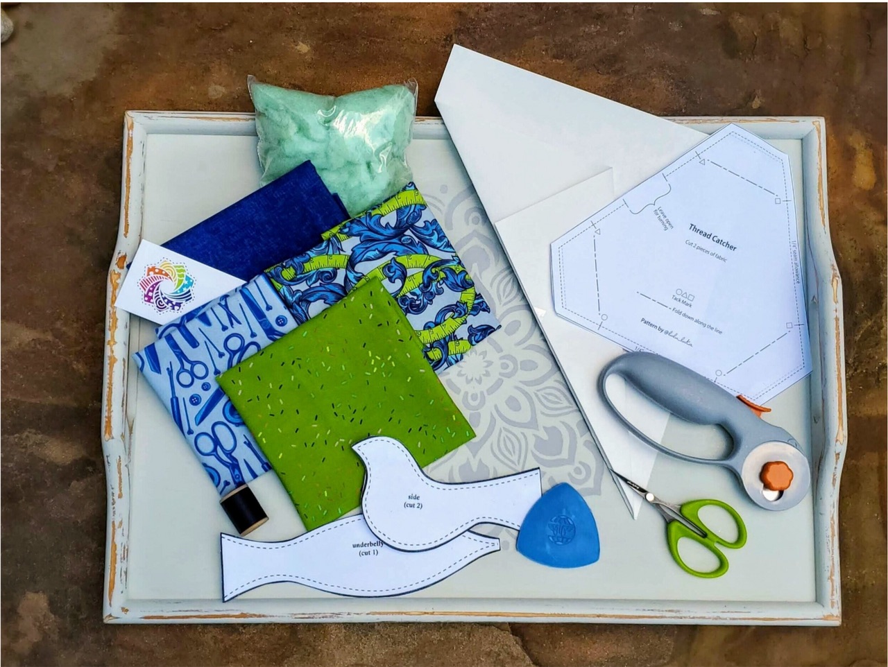 DIY Travel Sewing Kit - Cotton Cuts