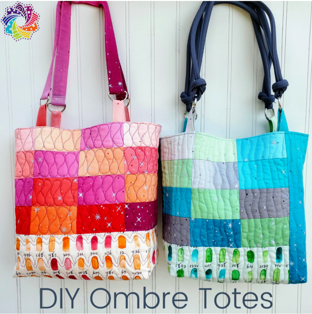 DIY Ombre Totes - Cotton Cuts