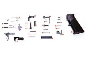 Anderson G2-K421-D000-0P AR-15 Lower Parts Kit with Black Hammer & Trigger - Hunting Stuff