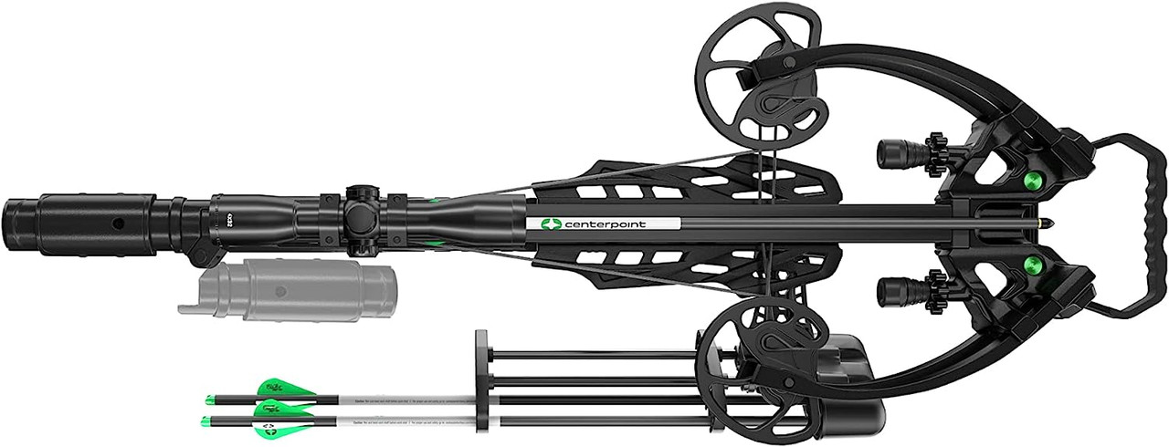 CenterPoint Archery Wrath 430X Crossbow Package W/ 4x32 Illuminated ...