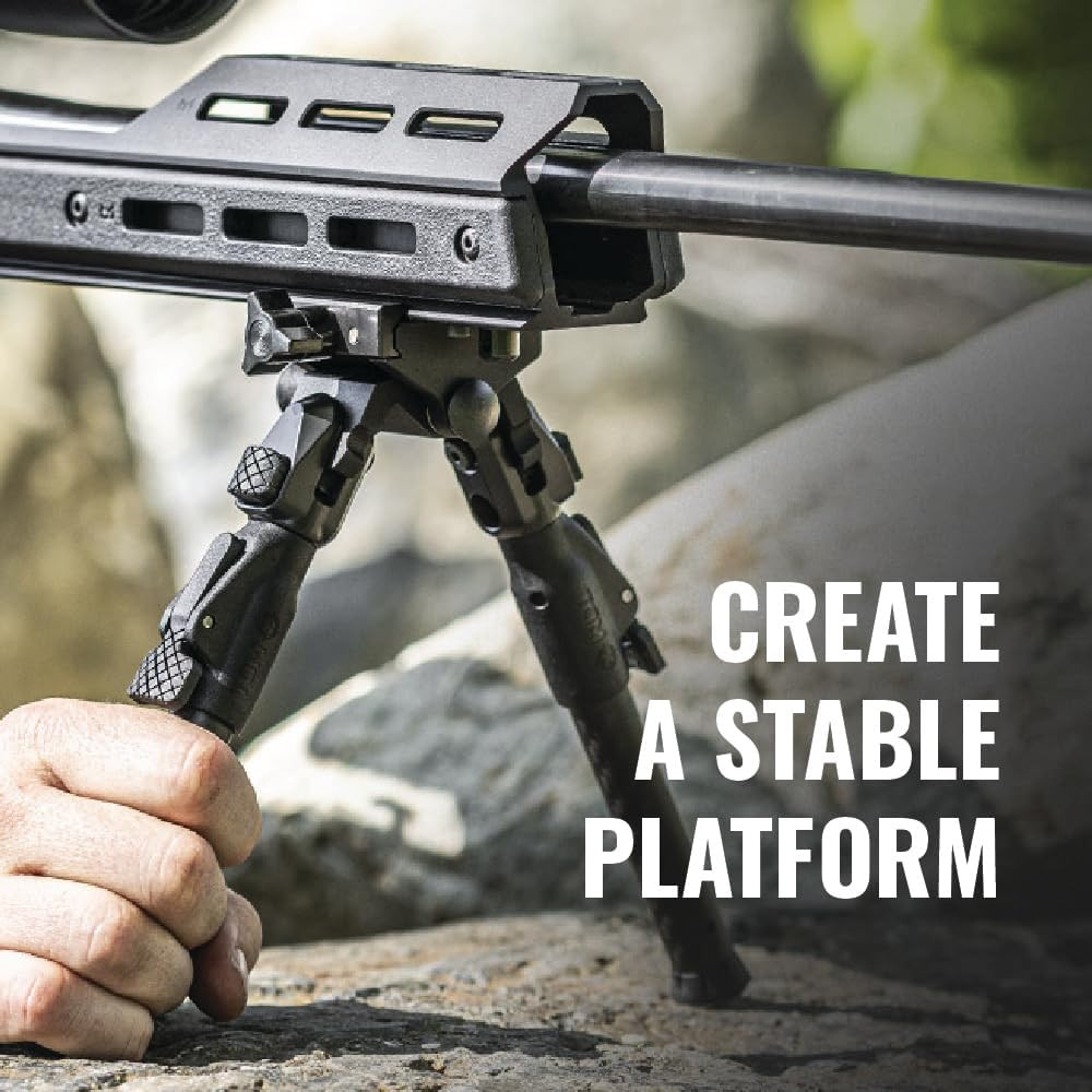 MDT GRND-Pod Hunting & Shooting Bi-Pod Cant Adjust Picatinny - Black ...