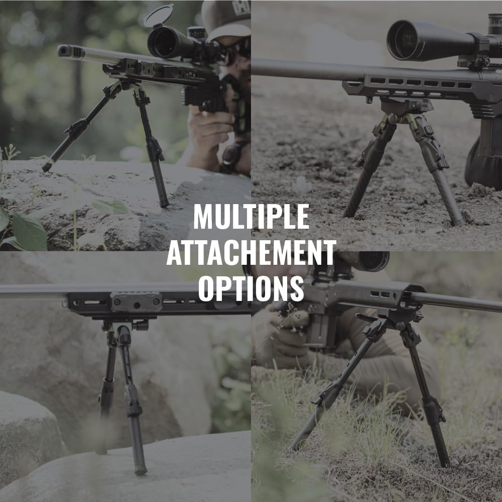 MDT GRND-Pod Hunting & Shooting Bi-Pod Cant Adjust Picatinny - Black ...