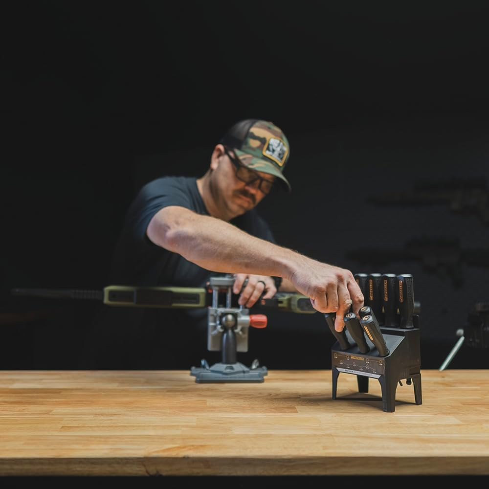 Wheeler 10 Piece SAE HEX Benchtop Screwdriver Set Gunsmithing Tools ...