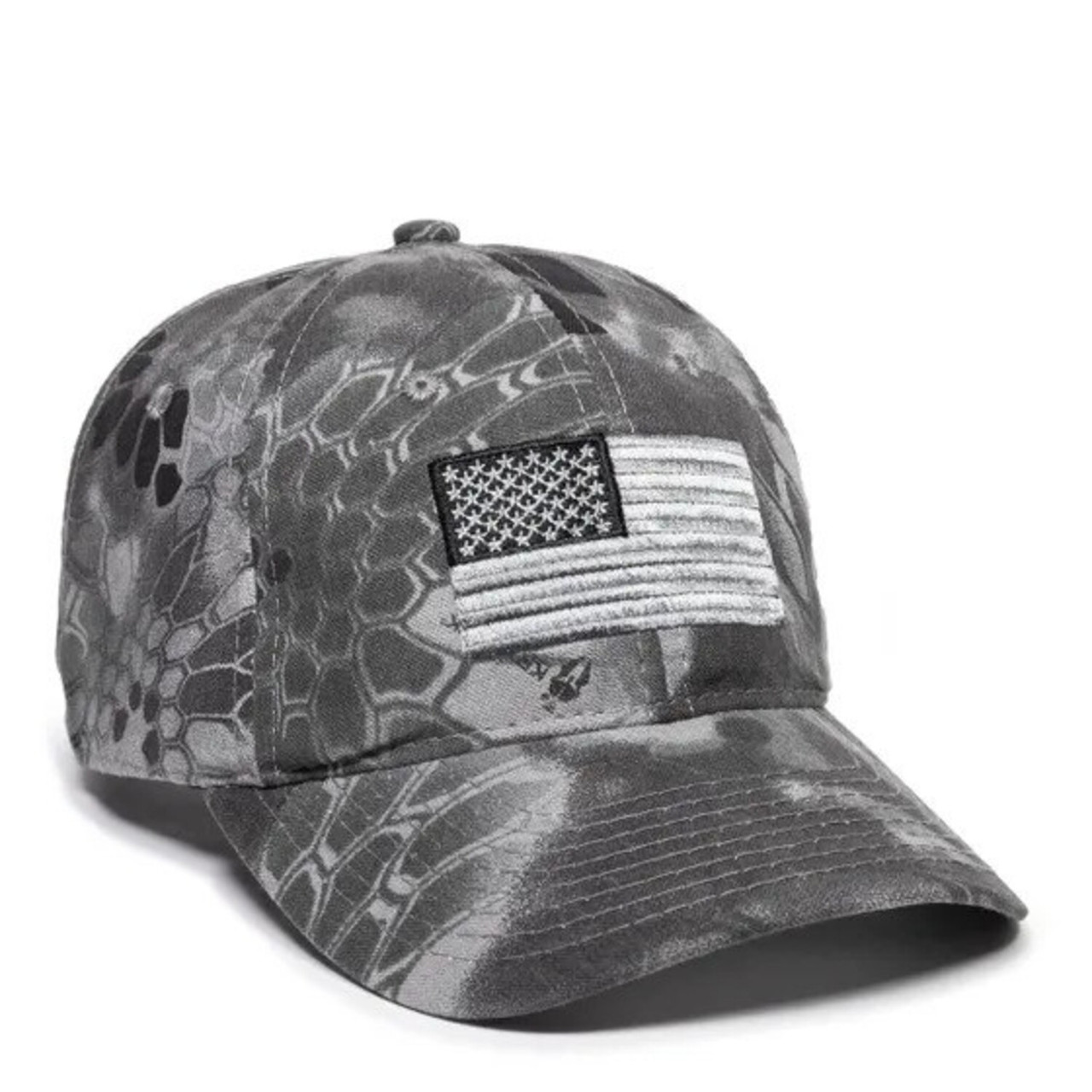 Outdoor Cap Kryptek Licensed Camo Flag Hat - Raid One Size Fits All ...