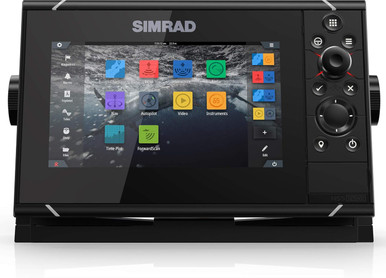 Simrad NSS evo3 C-Map Pro Charts 7-inch Navigation Display W/ GPS ...