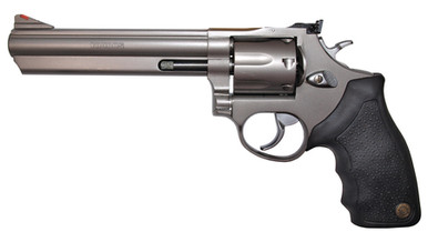 Taurus 2660069 66 357 Mag 7 Shot 6" BBL Stainless Black Rubber Grip ...