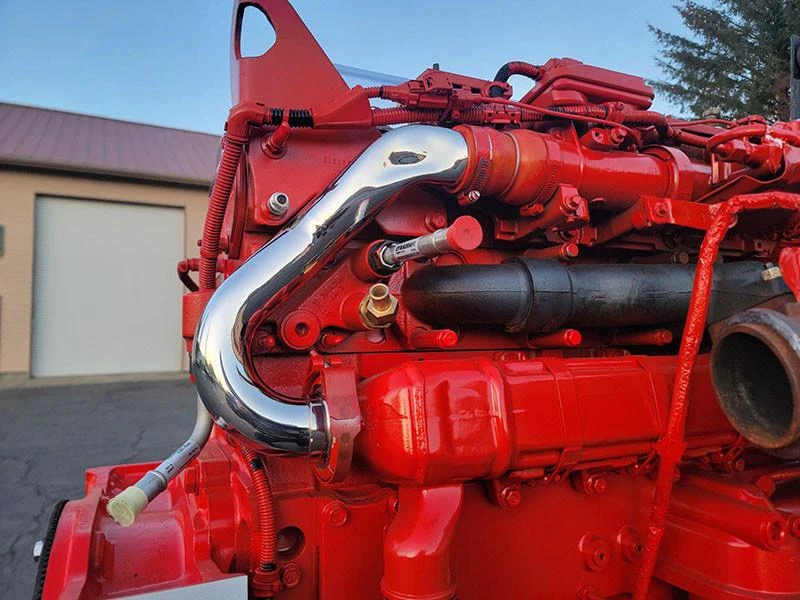 EGR Cooler Exhaust Outlet Tube - Cummins X15 - Polished Stainless
