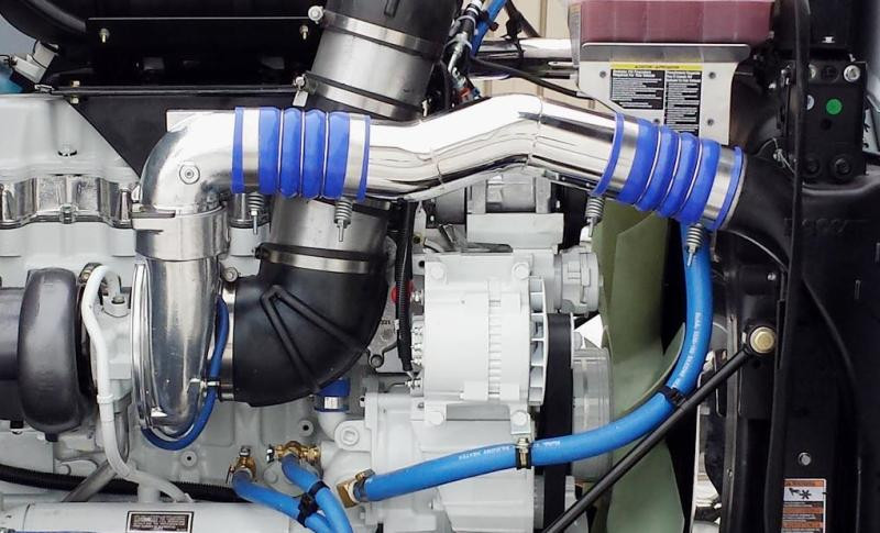 Kenworth T660 Pipe - Cat C15 or 3406E Single Turbo - Right Side CAC