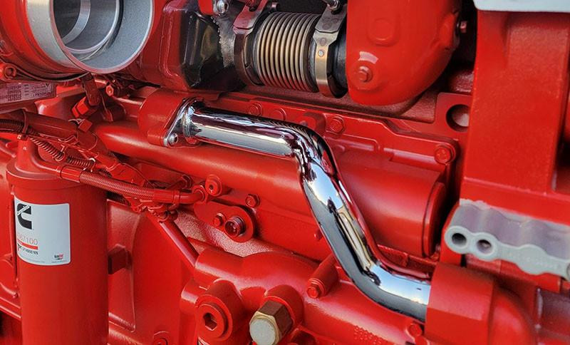 EGR Cooler to Water Pump Tube - Cummins X15 - CHROME