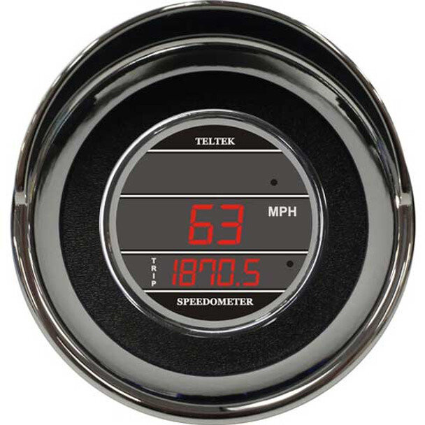 PETERBILT 352 YEAR 1973 GREEN DIGITAL 0-150 MPH SPEEDOMETER ODOMETER ...