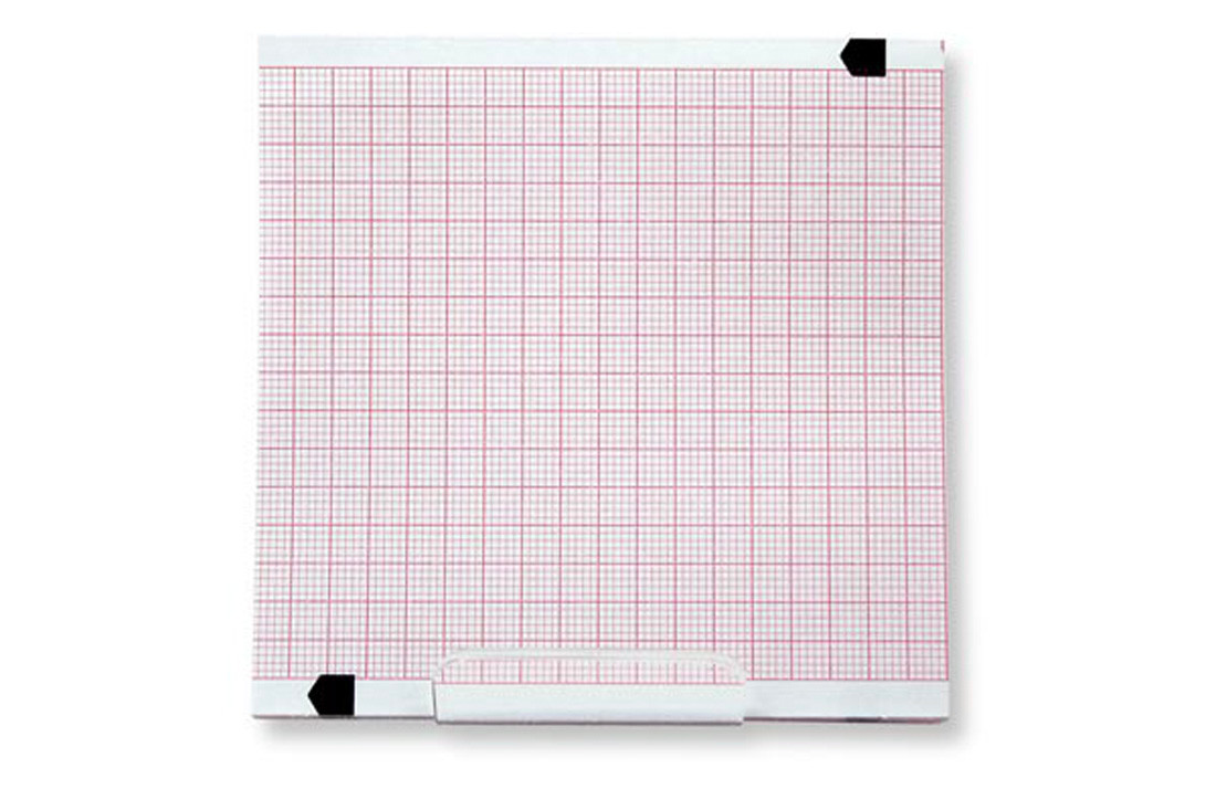 ZOLL COMPATIBLE DEFIBRILLATOR CHART PAPER - 8000-0300 SIZE FULL RED ...