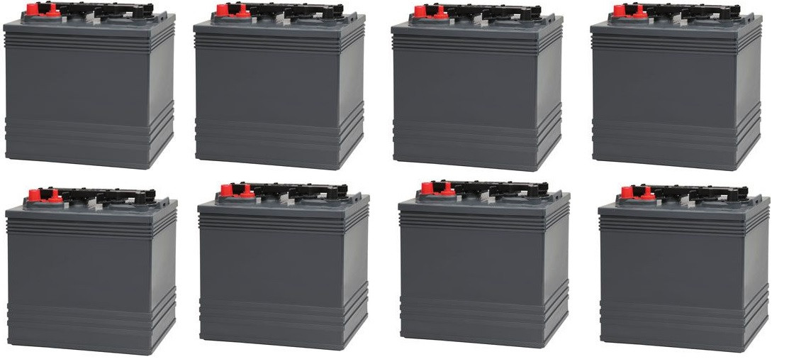 EZGO 8V FREEDOM TXT GOLF CART ELECTRIC GOLF CART BATTERY 8 PACK