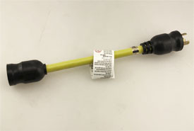 Interlight 20-amp Twist-and-Lock Plug Adapter Replacement Electrical 110V