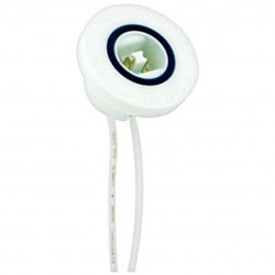 Interlight R17D Snap-In Stationary End Replacement Socket Fluorescent ...