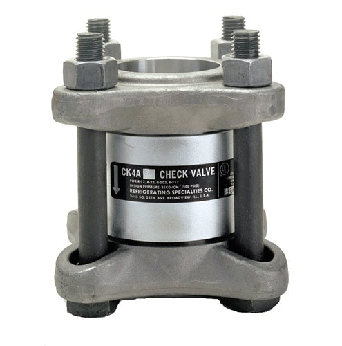 HCK4-4 - 1" Inline Check Valve, Less Flanges W/Adapter - Fisher ...