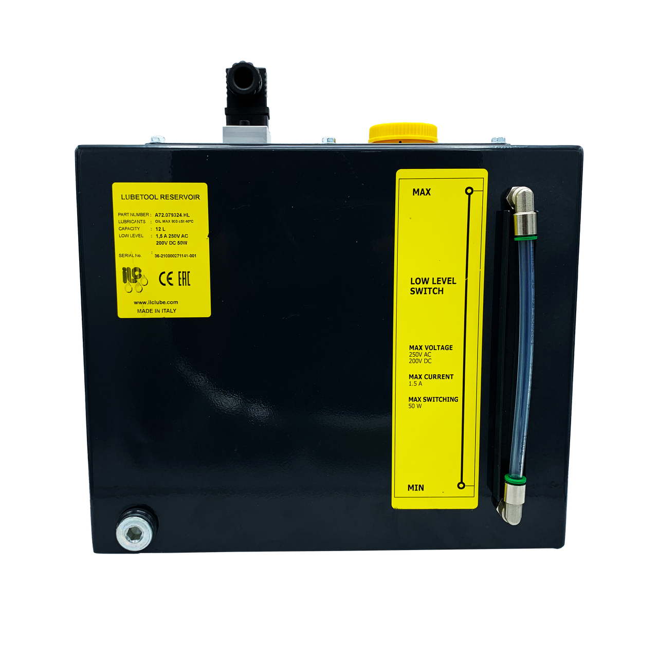 12 Liter LubeTool Powder Coated Steel Reservoir