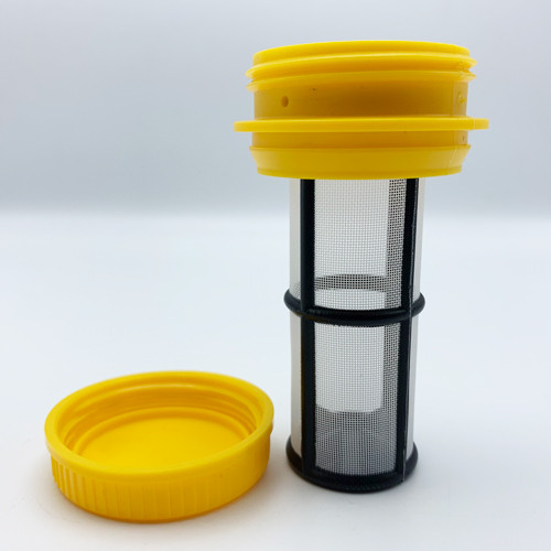 MQL Reservoir Filter + Strainer with Cap
