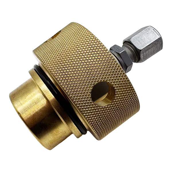 Quick Disconnect Coupling Assembly with Return Flow Port