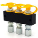 3 Point Remote Grease Manifold Kit - Complete with Fittings, Hose and ...