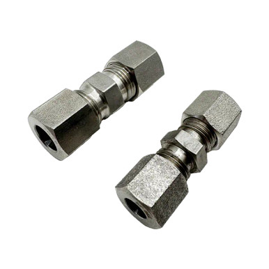Straight Compression Unions - Stainless Steel