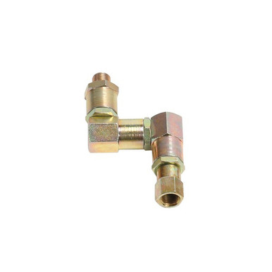 Triple-Swivel Joint 1/4" Male-Female Thread