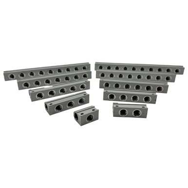 ILC Ilcomatic Multi-Port Manifold (1 to 10-Way) – M12 Inlet, M10 Outlet
