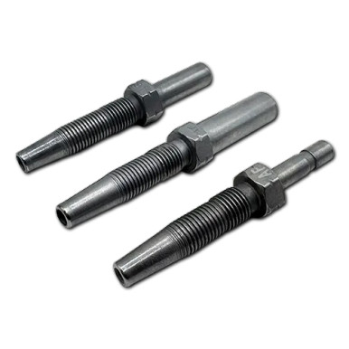 Hose Studs Straight for 11.3mm OD High-Pressure Hose